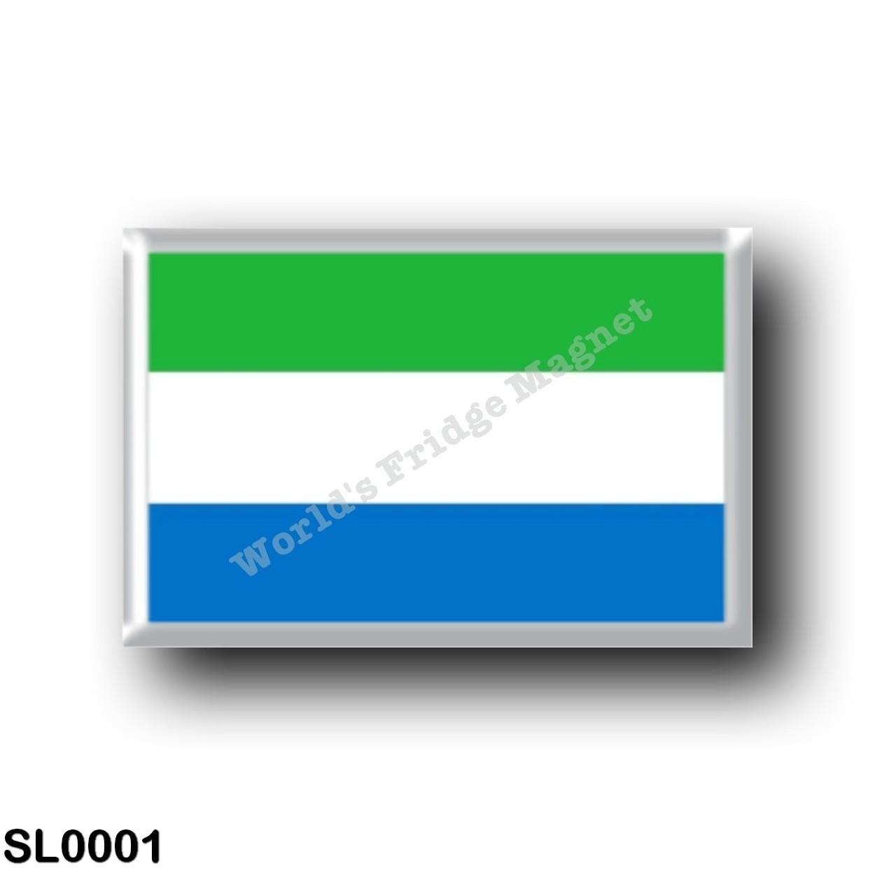 SL – Flag – Sierra Leone – Travels and Magnets